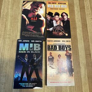 Media | Will Smith 4 Tape Lot Vhs Wild Wild West Men In Black Mohammed ...